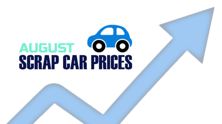 Scrap Car Prices - July / August 2024