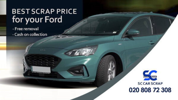 Best Scrap Prices for Ford | Upto £1000+ | Free Collection